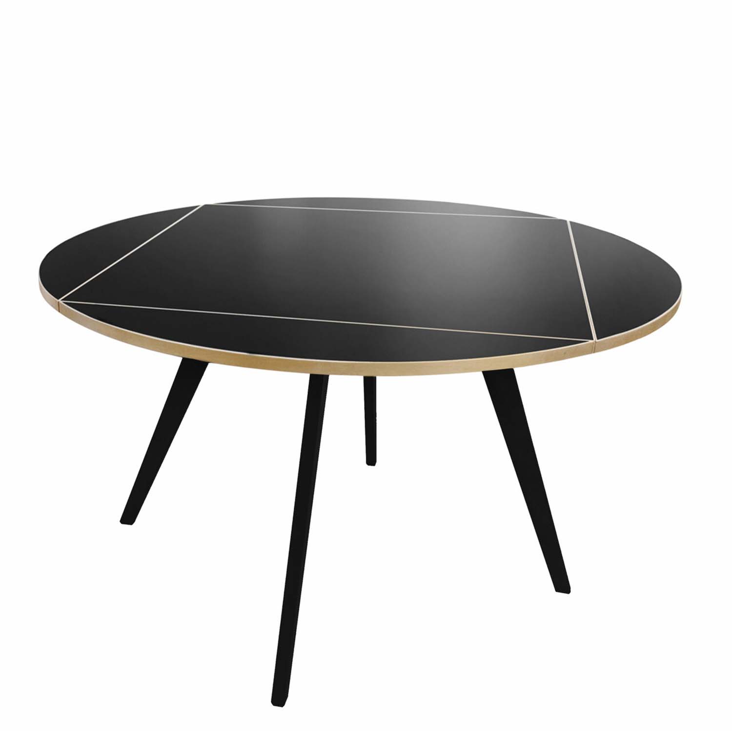 Folding 'square round table' Max Bill - Bauhaus Movement – Original ...
