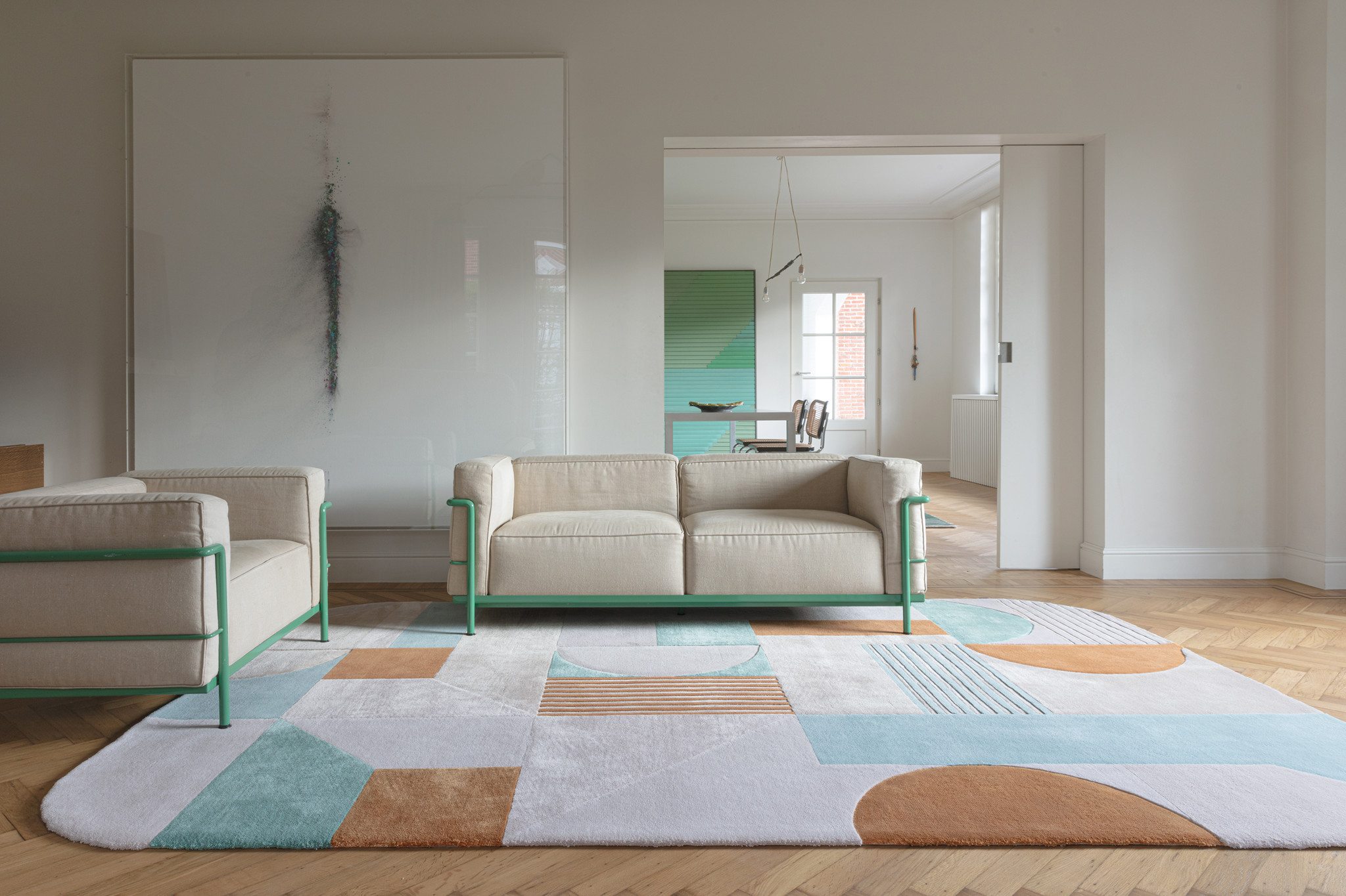 Retro Chic Rug - Bauhaus Movement – Original Design Icons