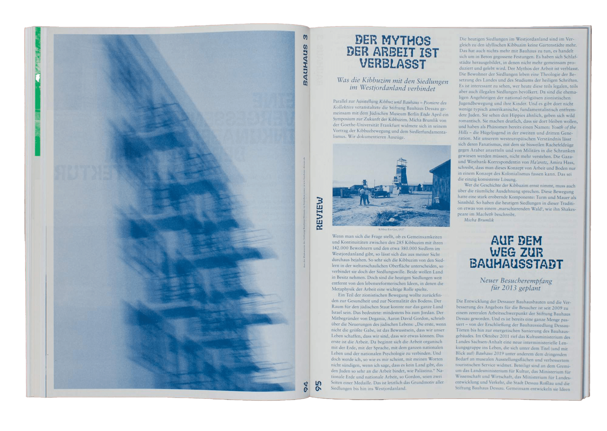 bauhaus 3. Zeitschrift der Stiftung Bauhaus Dessau - Bauhaus Movement ...