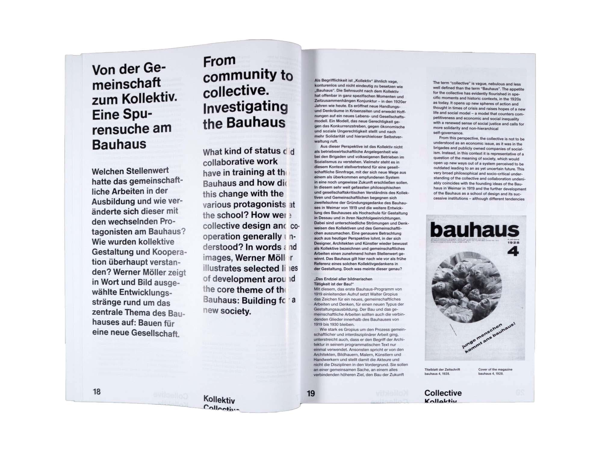 bauhaus 7. Zeitschrift der Stiftung Bauhaus Dessau. Discover how the ...