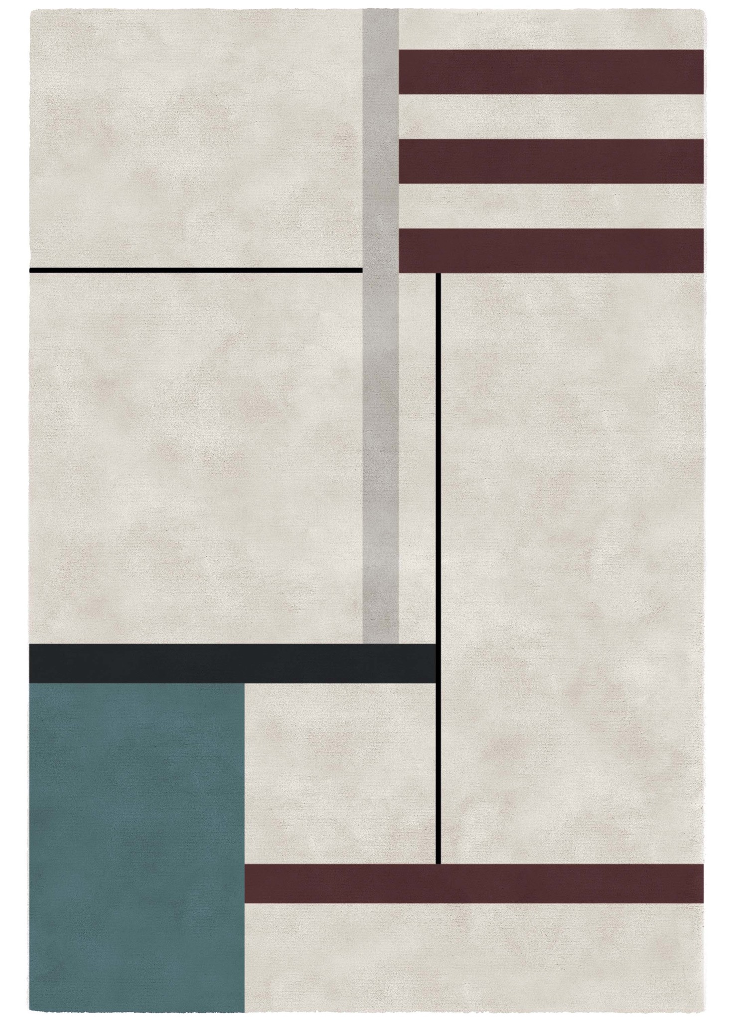Bauhaus Rug Lines 92 - Bauhaus Movement – Original Design Icons